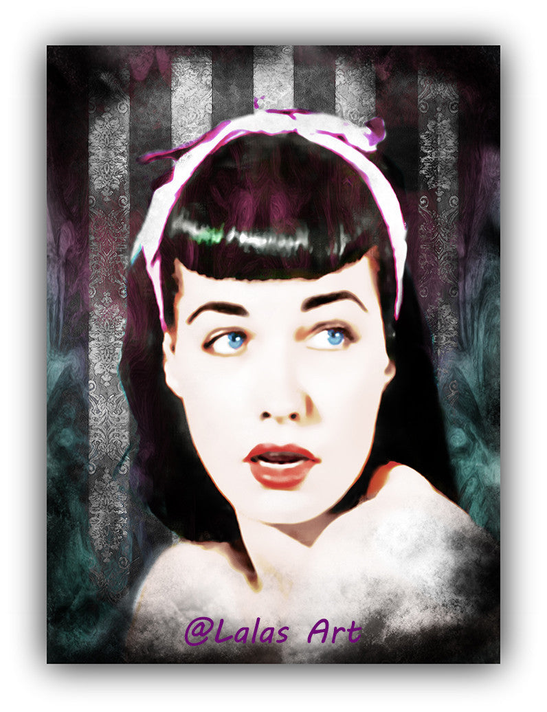 Bettie Page Art